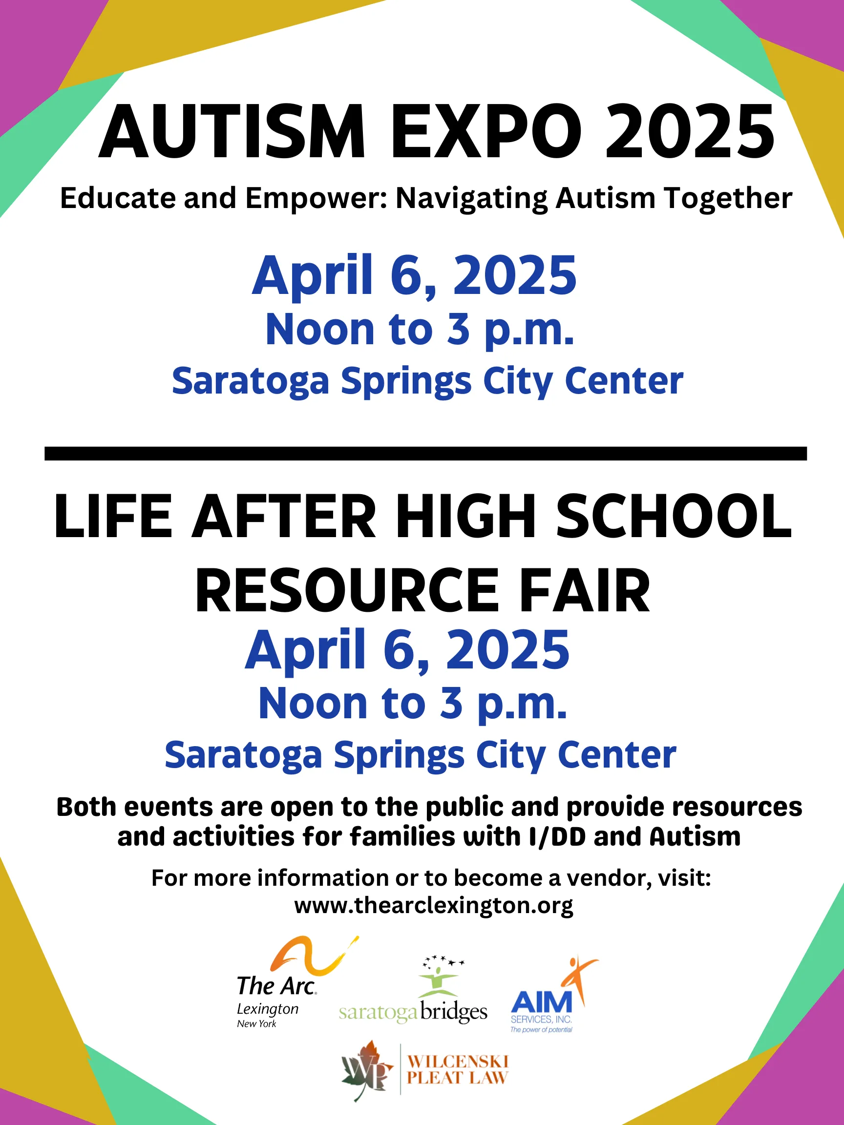 Autism Expo 2025 - Transitions